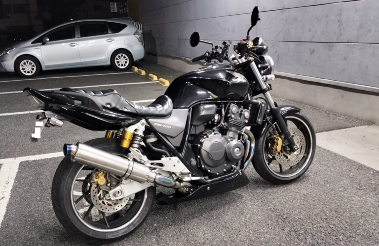 CB400SF カスタムの紹介とインプレ【ホンダ NC42 レビュー】 - No Name